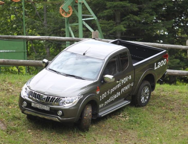 Mitsubishi L200 pick-up: nova peta generacija pick-up vozila do 1 tone ...