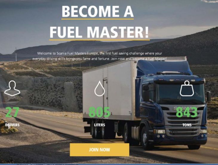 Scania Fuel Masters kampanja: Scania nagrađuje ekonomične vozače diljem ...