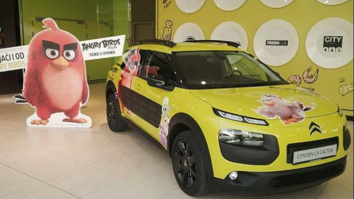 Citroen C4 Cactus na premijeri filma Angry Birds – Automania.hr