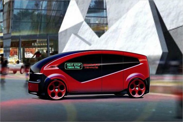 Fisker Orbit: autonomoman električni shuttle za pametni gradski promet ...