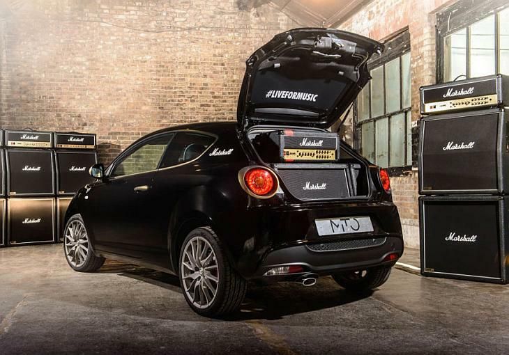 Alfa Romeo MiTo By Marshall: koncept s custom muzičkim pojačalom ...