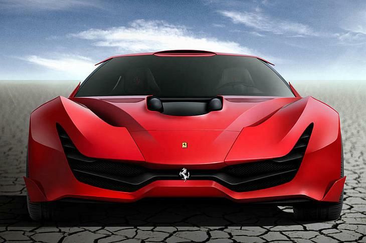 Ferrari CascoRosso Concept: dizajnerska vizija Dejana Hristova ...