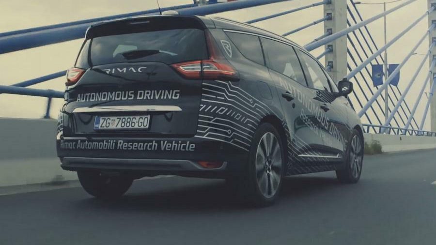 Rimac testira autonomno vozilo na zagrebačkim prometnicama (VIDEO ...