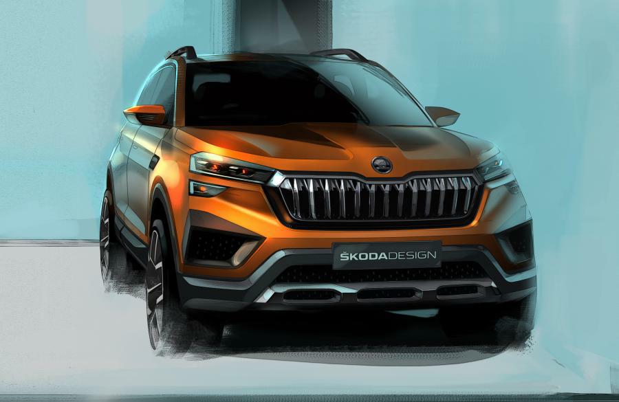 Škoda VISION IN – prve skice konceptne studije novog češkog kompaktnog ...