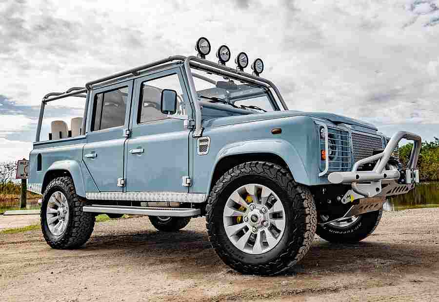 E.C.D. Automotive Design Project Hutton Convertible Defender 110 ...
