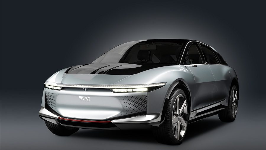 THK je imao svoj debi kao prototip LSR-05 na Salonu automobila u Parizu ...