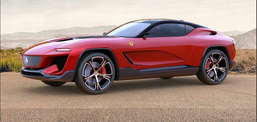 Ferrari GT Cross Concept: ovako je dizajner Jean-Louis Bui zamislio SUV ...